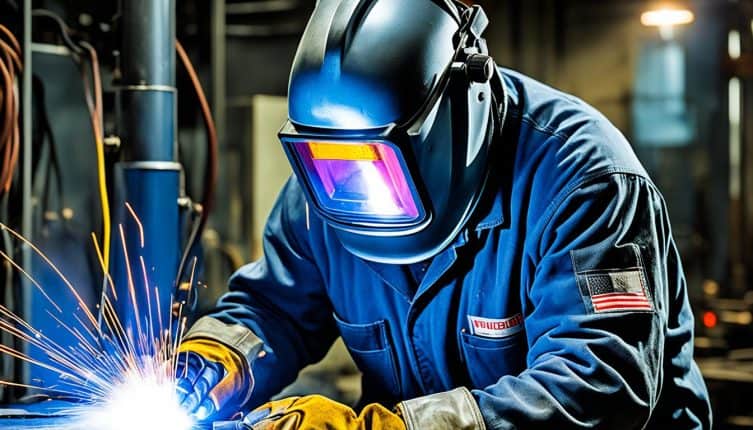 the intense visible light which comes from arc welding is a hazard to ...
