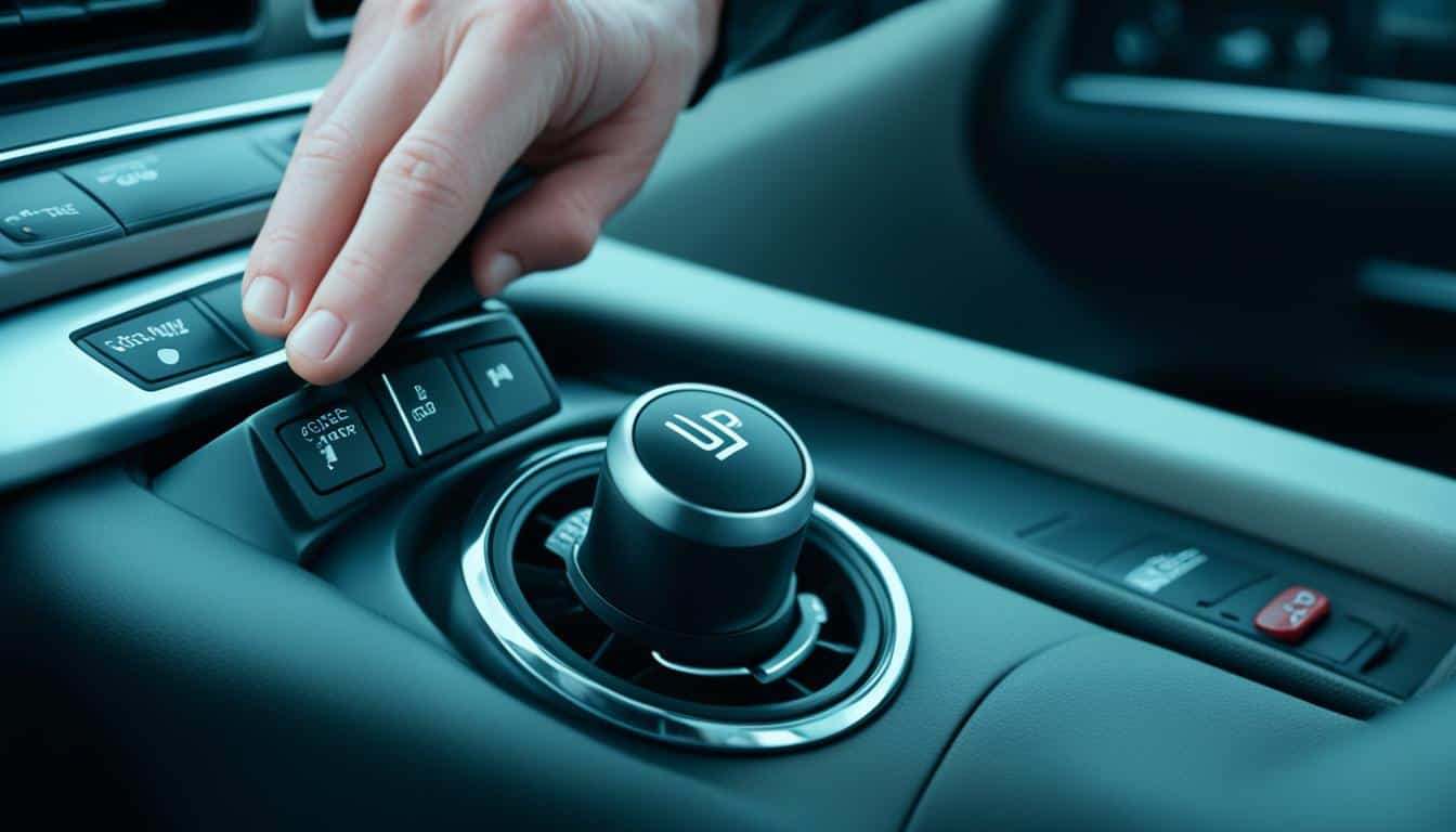 how to release emergency brake when stuck