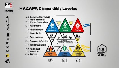 what type of hazard does yellow refer to in the nfpa diamond?
