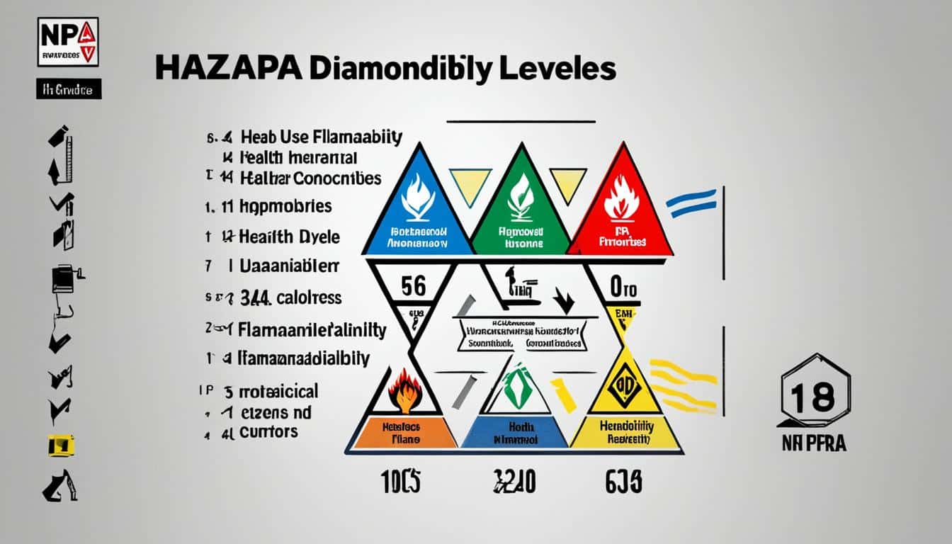 what type of hazard does yellow refer to in the nfpa diamond?