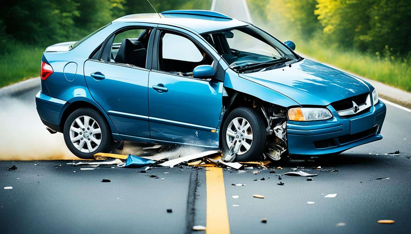 what is the difference in meaning between a crash and an accident?