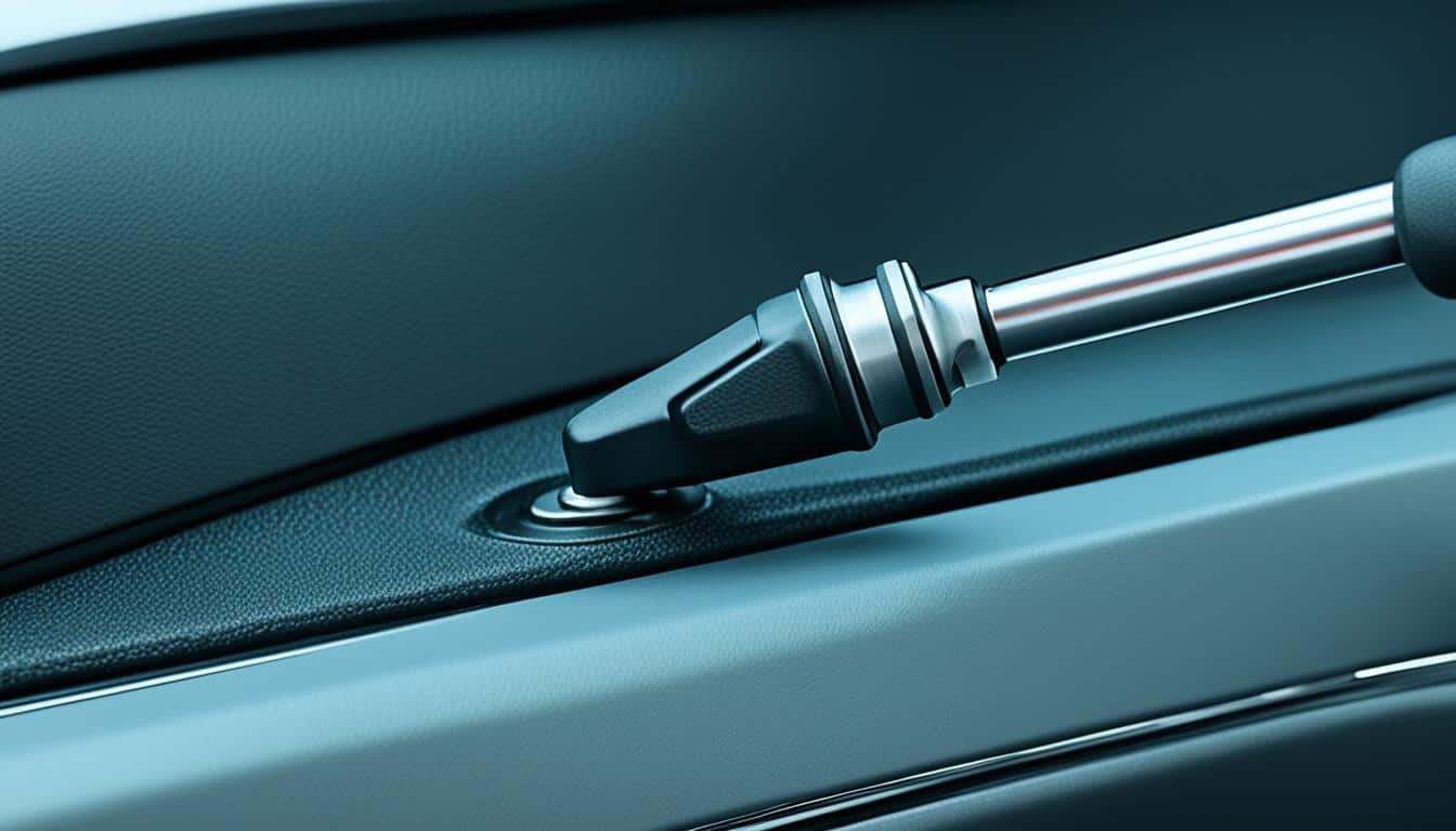 how to release emergency brake when stuck